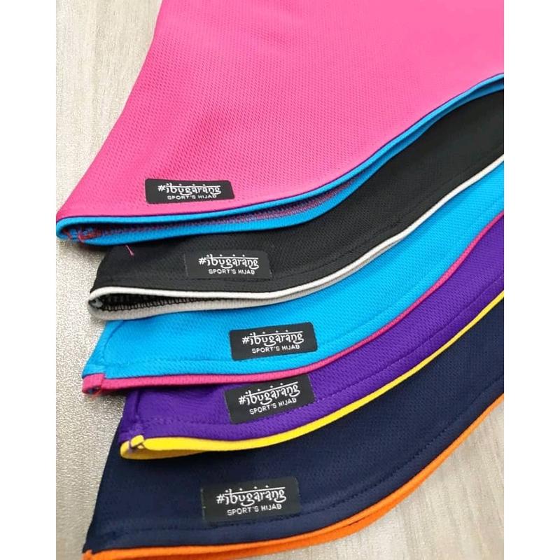 Tudung Sukan Piping Ibu Garang X Active Muslimah - TikTok Shop Malaysia