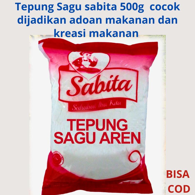 Tepung Sagu sabita 500g cocok dijadikan adoan makanan dan kreasi - Shop ...