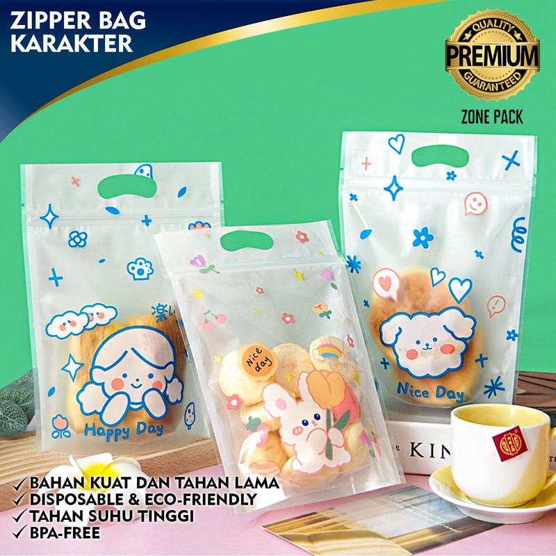 [10 PCS] Zipper Bag Snack| Ziplock Bag Plastik Souvenir Hadiah - Shop ...