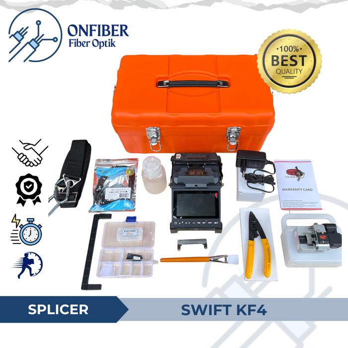 Promo SPLICER SWIFT KF4 - Fusion Splicer Swift KF4 - Splicer FTTH - Kab ...