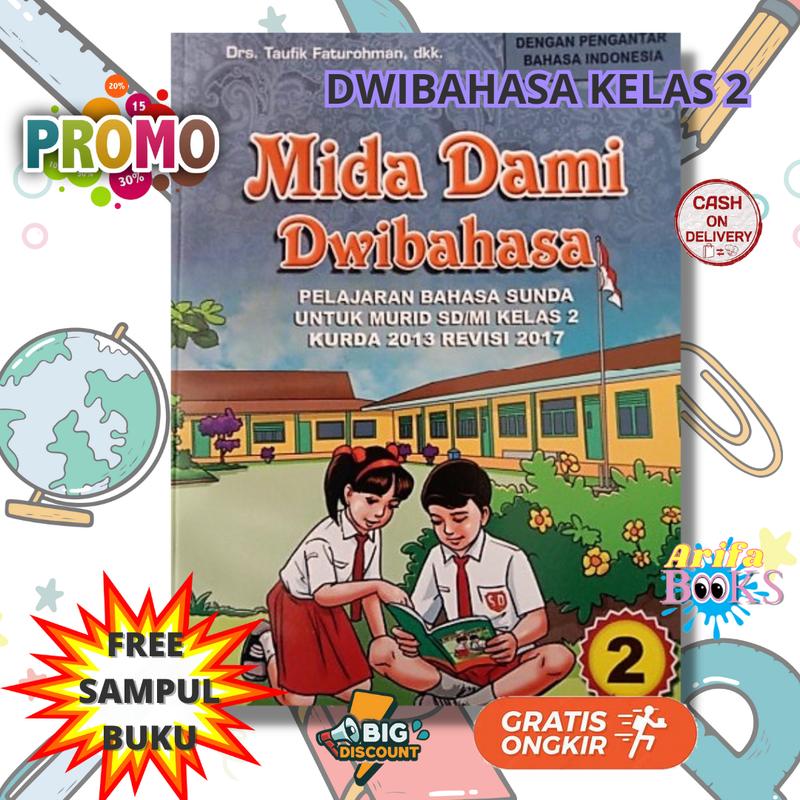 Midadami Mida Dami Kelas 2 Dwibahasa Bahasa Sunda - Indonesia - Shop ...