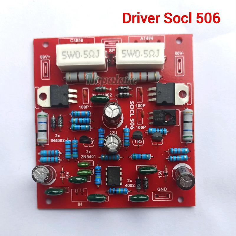Kit Driver power socl 506 ocl 506 driver power amplifier Pc Subwoofer ...