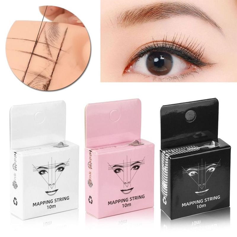 Microblading Mapping Eyebrow Marker Thread Mapping String 10 - TikTok Shop Philippines