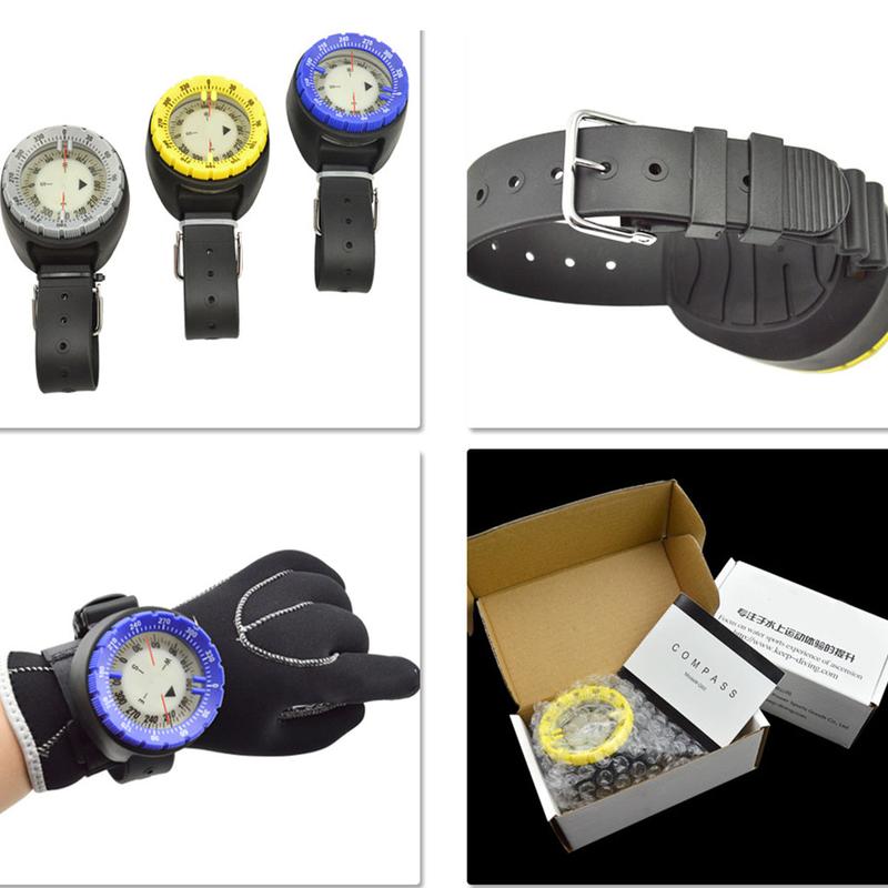 Underwater 50m Diving Compass Professional Navigator for Outdoor ...