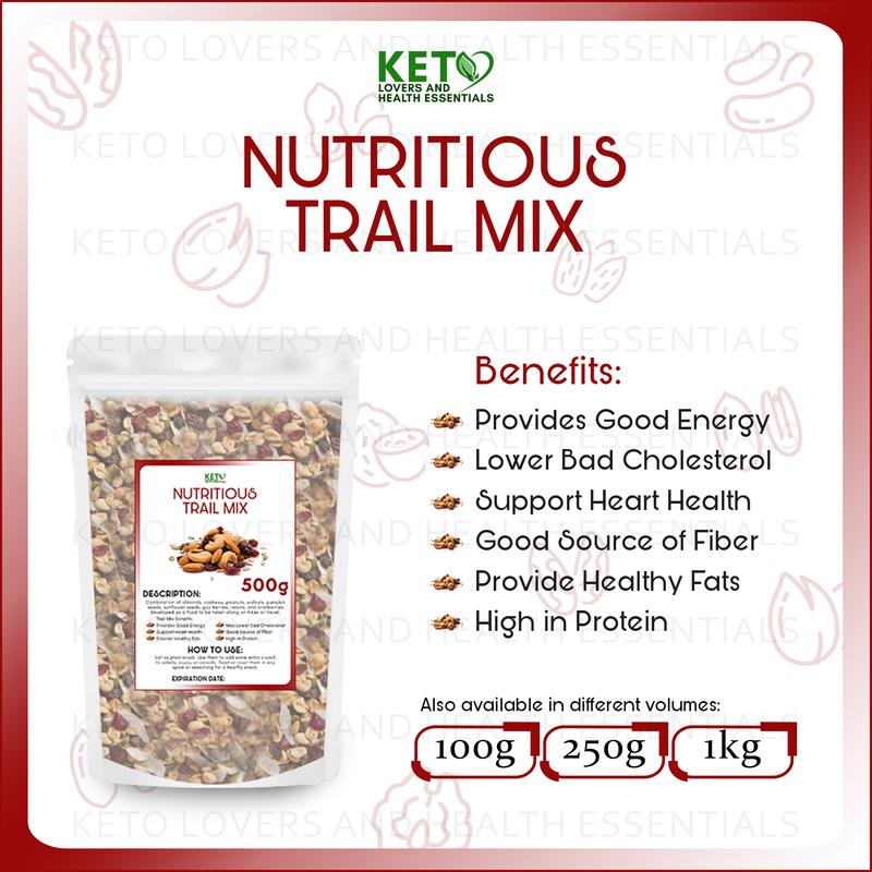 Nutritious Trail Mix 500g Nutritious Nuts, Healthy Snack - TikTok Shop ...