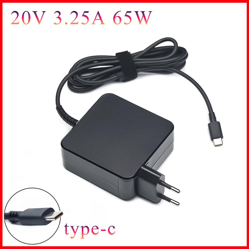 20V 3.25A 65W USB Type-C AC Laptop Power Adapter Charger For Lenovo ...