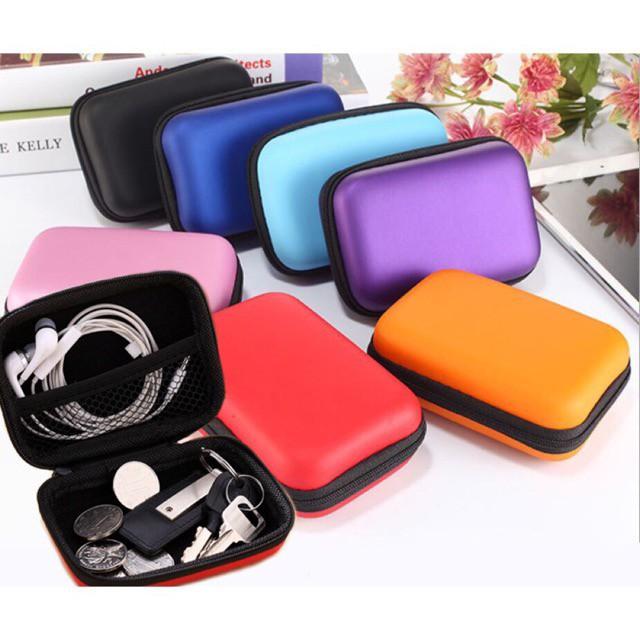 Earphone Headset Hard Case USB Cable Storage Box - TikTok Shop Philippines