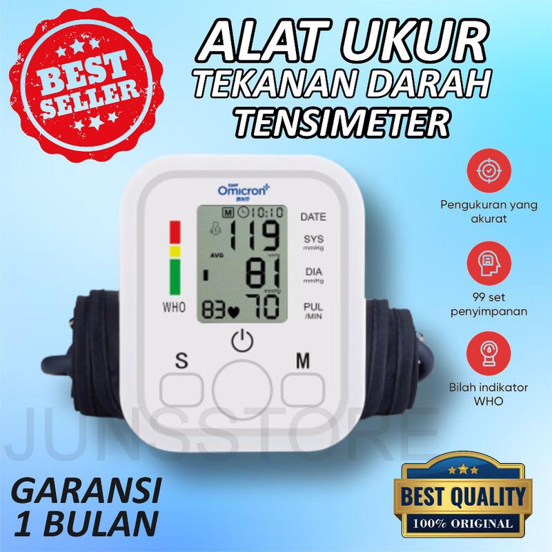 【Garansi 10 tahun/HOT】Promo!! Taff Omicron Pengukur Tekanan Darah ...