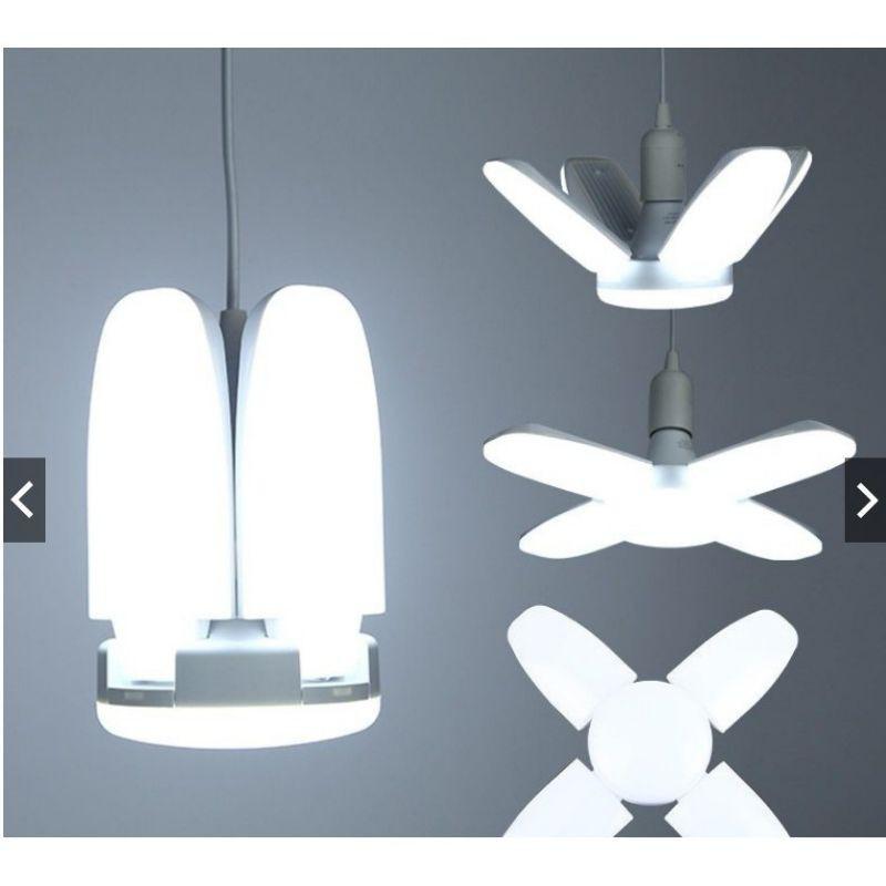 BIG fan blade 75w Mini 28W 6500K big Foldable Fan Blade Bulb - TikTok ...