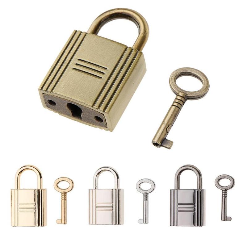 Mini Metal Tiny Luggage/Suitcase Locks Padlock with Key - TikTok Shop ...