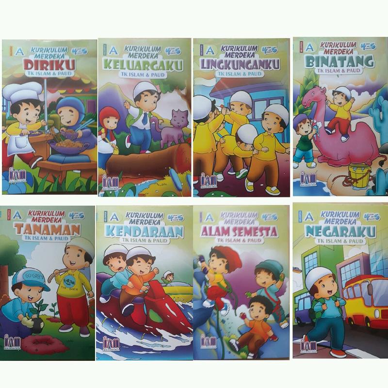 BUKU PAKET ISLAM PAUD/TK KURIKULUM MERDEKA - Shop | Tokopedia
