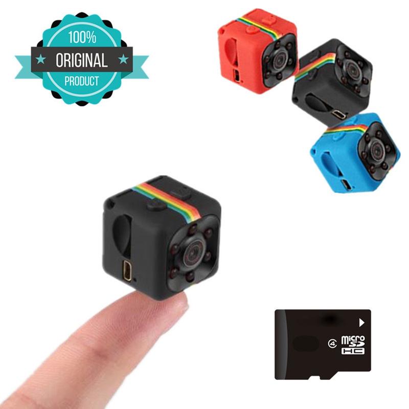 Sq11 Spy Mini Camera 1080p Sensor Night Vision Hd Camcorder Motion ...