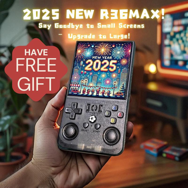 R36s Max Handheld Game Console,2025 New Upgrade R36s Game Console,R36 ...