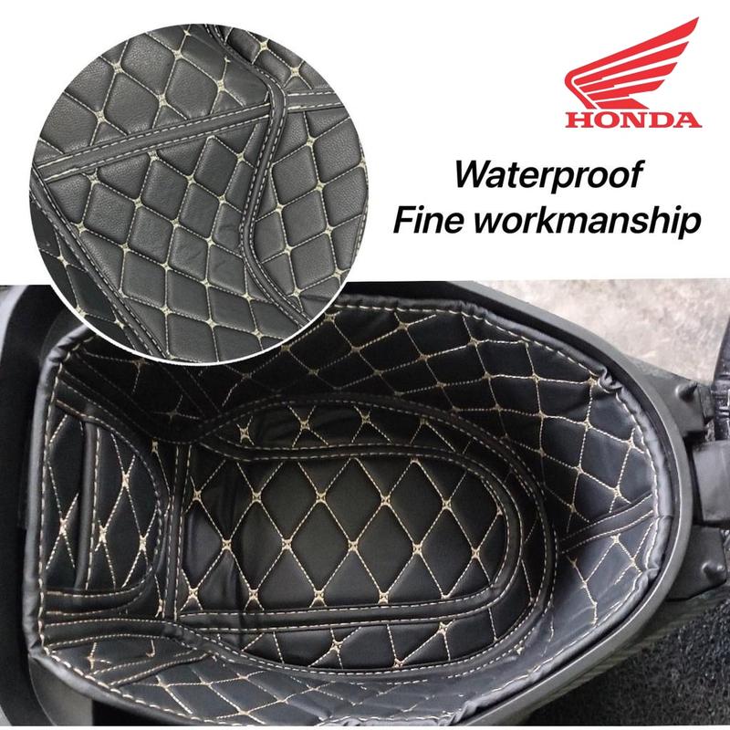 【24 ship】Honda Click Ubox Inner Linning Leather Water Proof Compartment ...