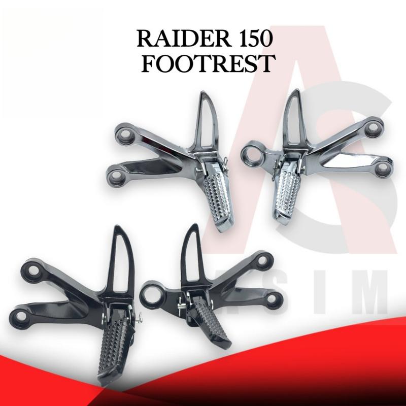 ASIM MOTORCYCLE 1PAIR REAR FOOTREST FOR RAIDER 150 ALUMINUM - TikTok ...