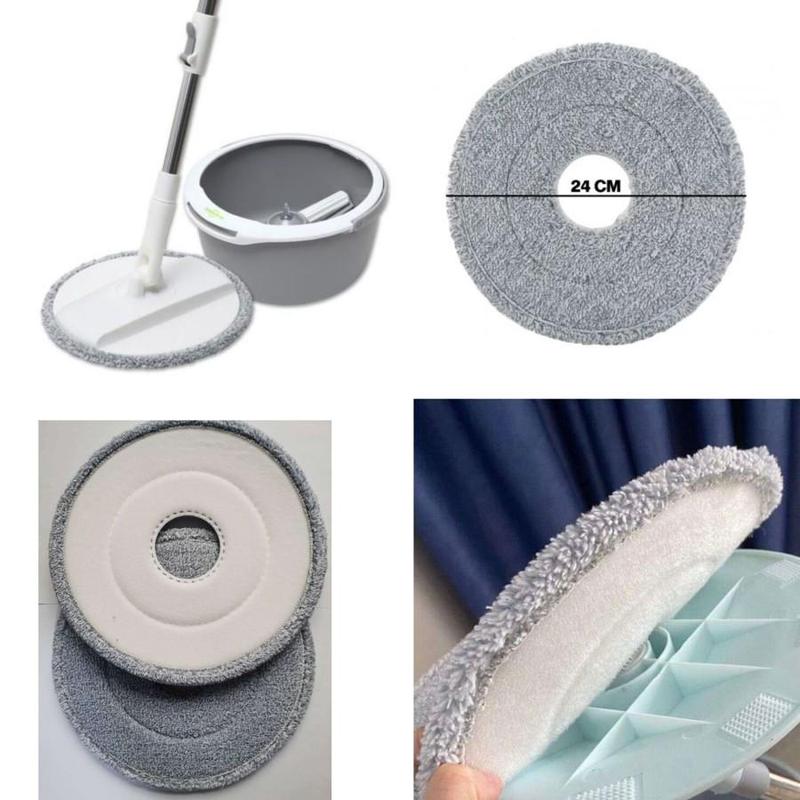 Kain Pel Refil Bulat 3M SCOTCH BRITE Spin Mop Microfiber Cloth - Shop ...