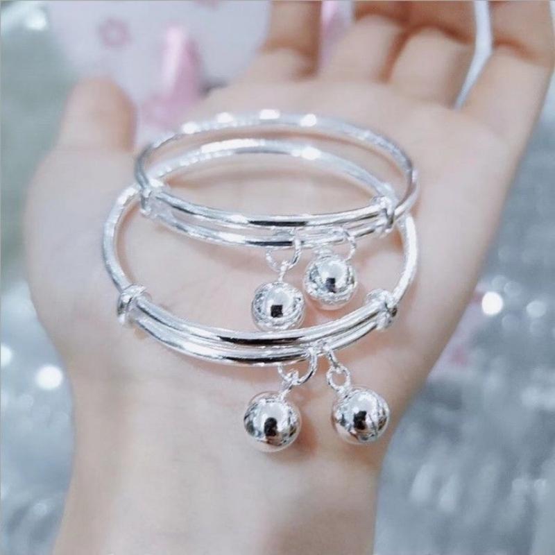 Gelang Loket Loceng, Perak, Untuk Wanita dan Gadis, Sesuai untuk ...