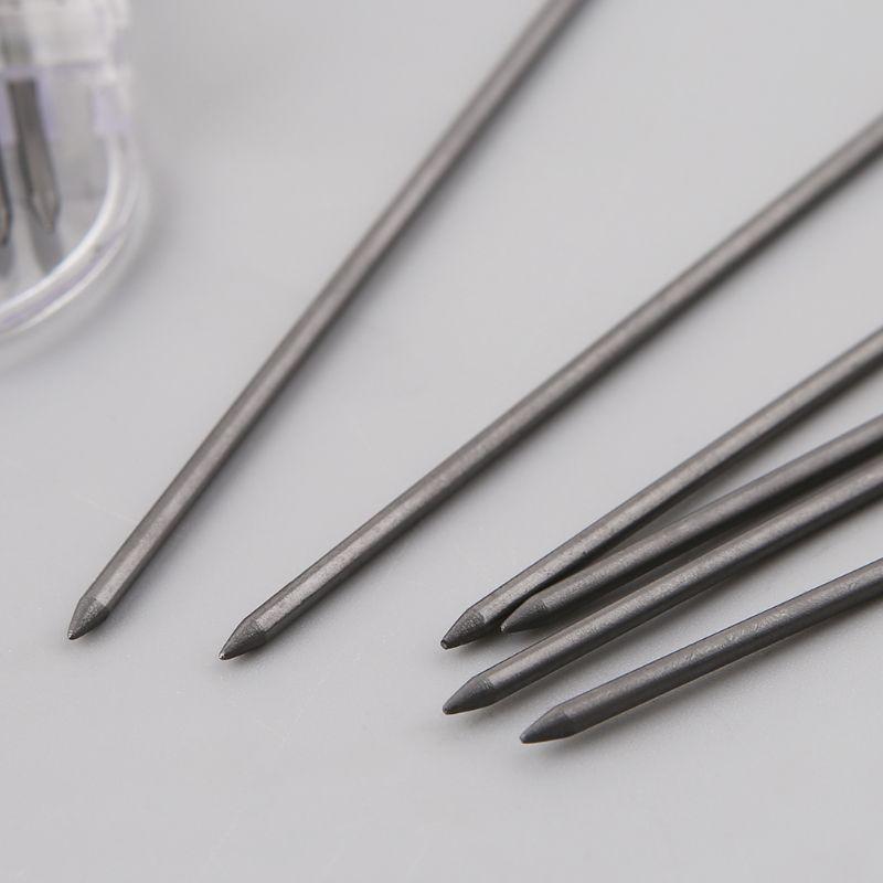 12Pcs 2.0 mm Mechanical Pencil Black 2B Lead Refills Draft Drawing ...