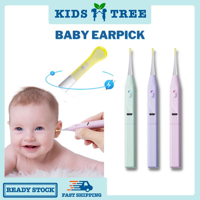 READY STOCK Baby Earpick Ear Cleaner Extractor LED FlashLigh - TikTok ...