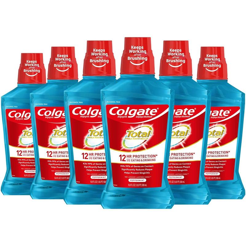 Colgate Total Pro-Shield Alcohol Free Mouthwash, Antibacterial - TikTok ...