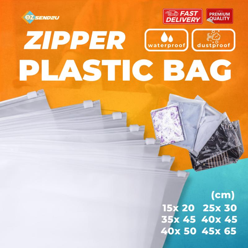 Zipper Lock Plastic Bag Plastik Zip [Ready Stock] Dustproof - TikTok ...