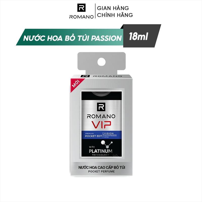 Nước hoa bỏ túi cao cấp Romano Vip 18ml Vision Cosmetic Perfume ...