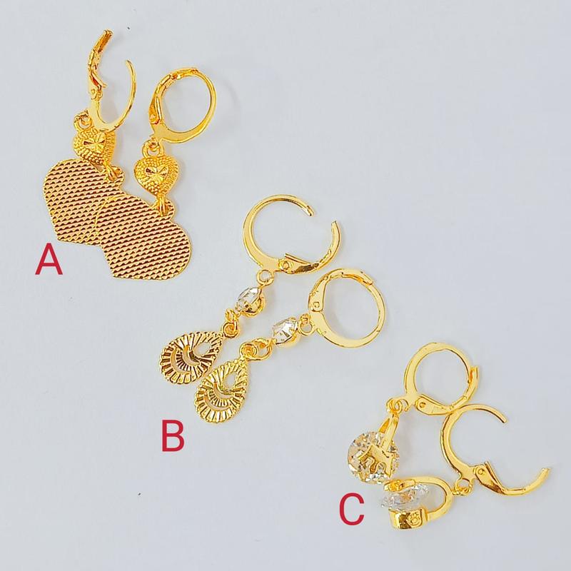 Subang Emas Bangkok Earring GOLD PLATED - TikTok Shop Malaysia