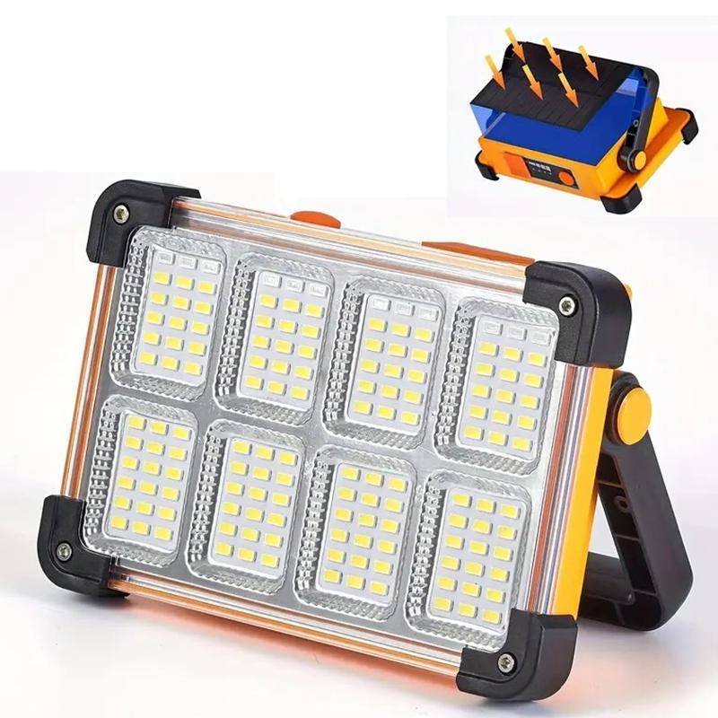 Solar Rechargeable Multifunctional Searchlight, Outdoor Portable LED ...