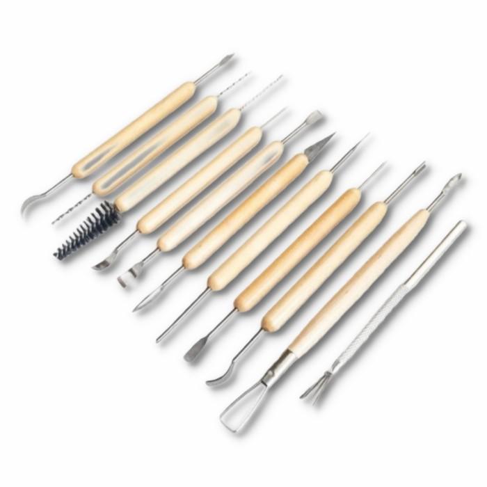 V-TEC Alat Clay Tool / Alat Ukir Set E0088-10B/6 - Shop | Tokopedia