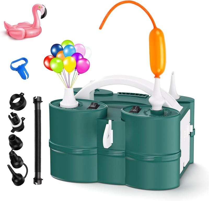 AODAN Electric Balloon Pump, Portable Electric Balloon Blower Machine ...