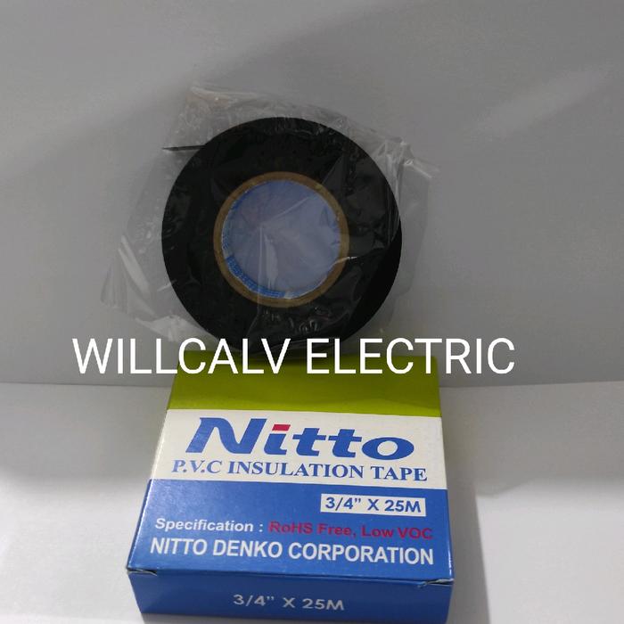 Jual Isolasi Nitto kabel listrik / Isolasi kabel listrik Nitto ...