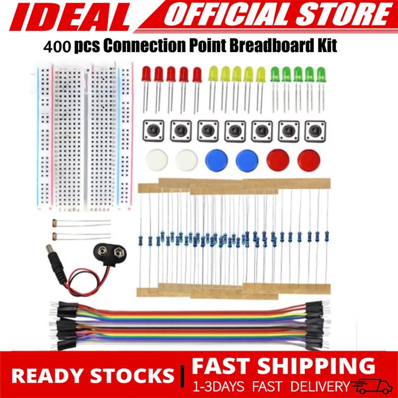 400/830 Breadboard Set Tie-points Breadboard Set Electronic Component ...