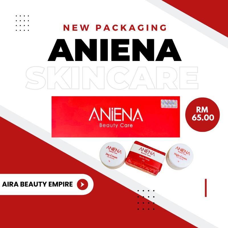 ANIENA BEAUTY SKINCARE SET NEW PACKAGING 100% Original HQ - TikTok Shop ...