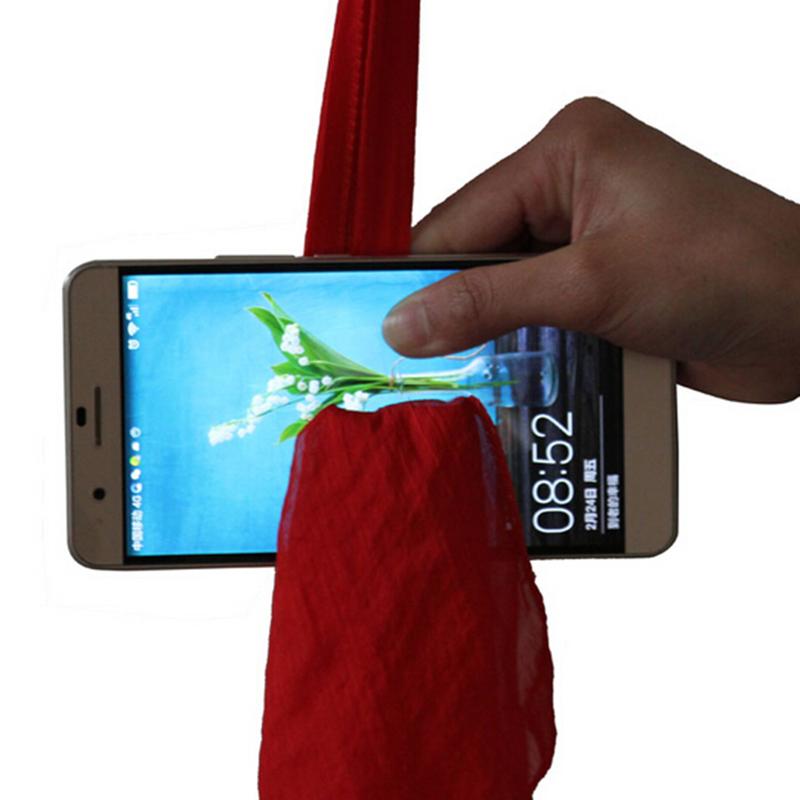 Magic Red Silk Thru Phone by Close-Up Street Magic Trick Sho - TikTok ...