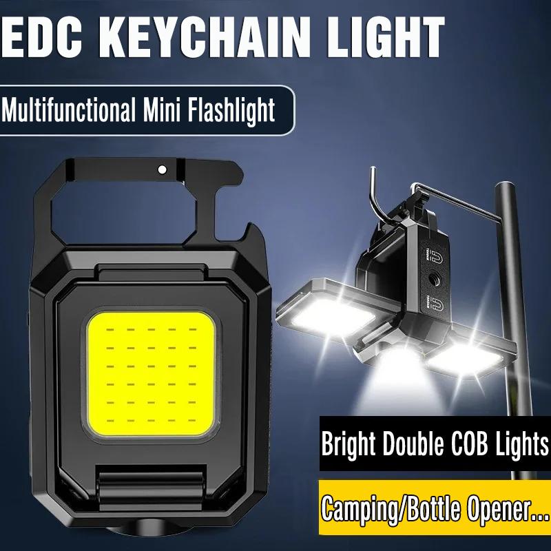 Lampu Suluh LED, Saiz Mini, Pelbagai fungsi, Rantai Kunci EDC, - TikTok ...
