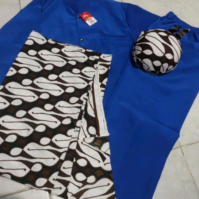 baju adat basofi/cak daning anak2 biru - Shop | Tokopedia