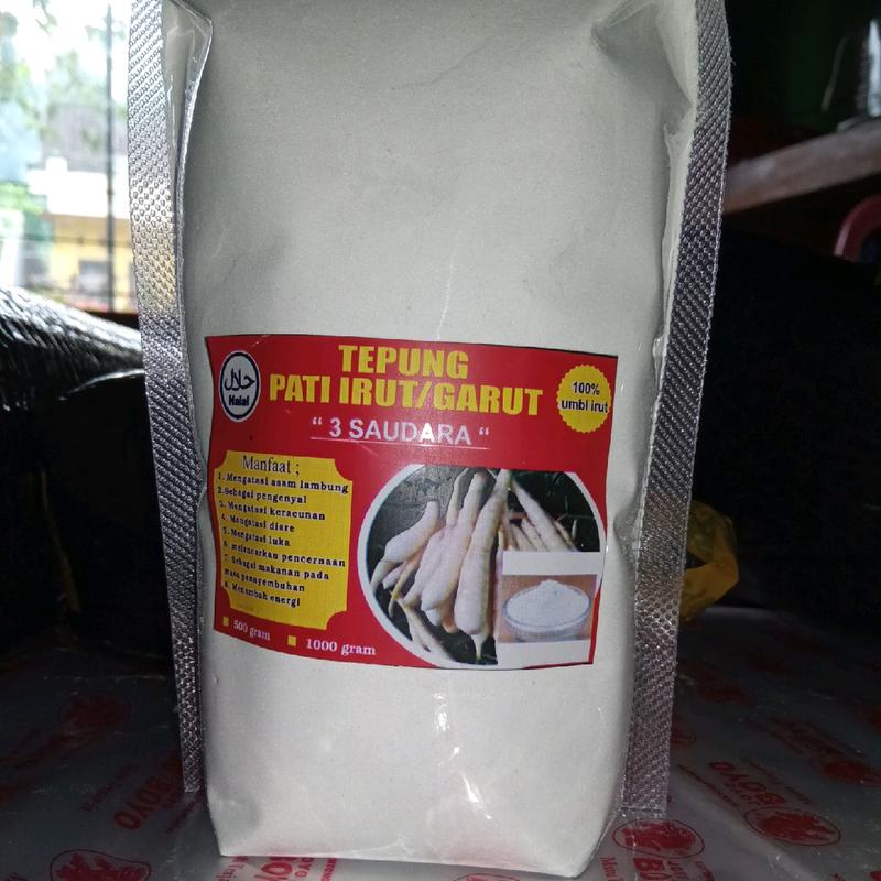 Sagu Garut/Tepung 1 kg pati irut /Angkrik solusi Masalah pencernaan ...
