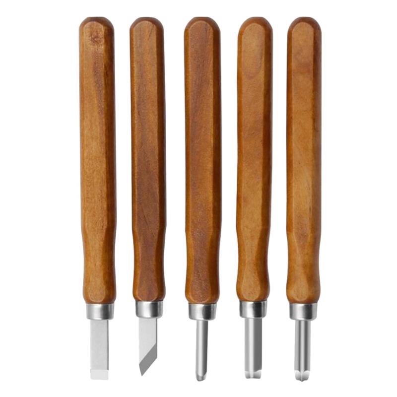 Wood Carving Tools, 5PCS Wood Set Carving Wood Carving Set - TikTok ...