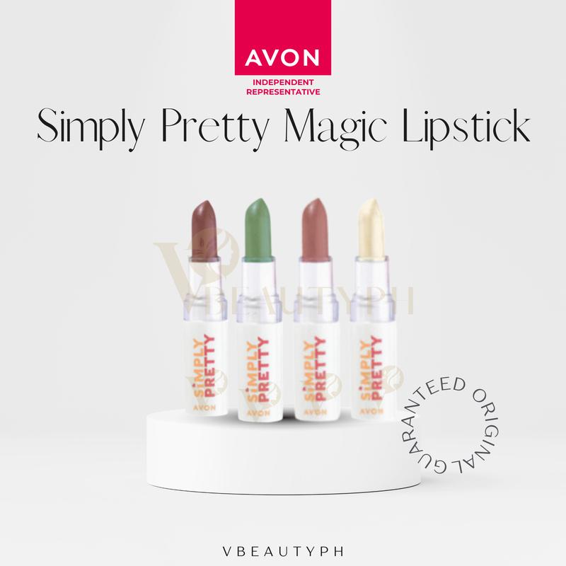 AVON Simply Pretty Magic Lipstick Color Gloss Makeup Cosmeti - TikTok ...