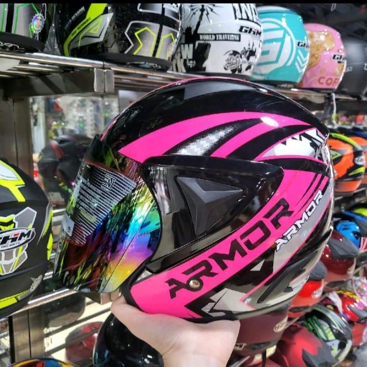 Helm GHM VISTA MOTIF MOTOCYCLE 2 - Shop | Tokopedia