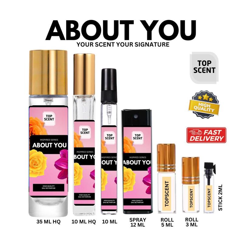 TOPSCENT ABOUT YOU PERFUME EDP GRED QUALITY TRAVEL PERFUME WANITA ...
