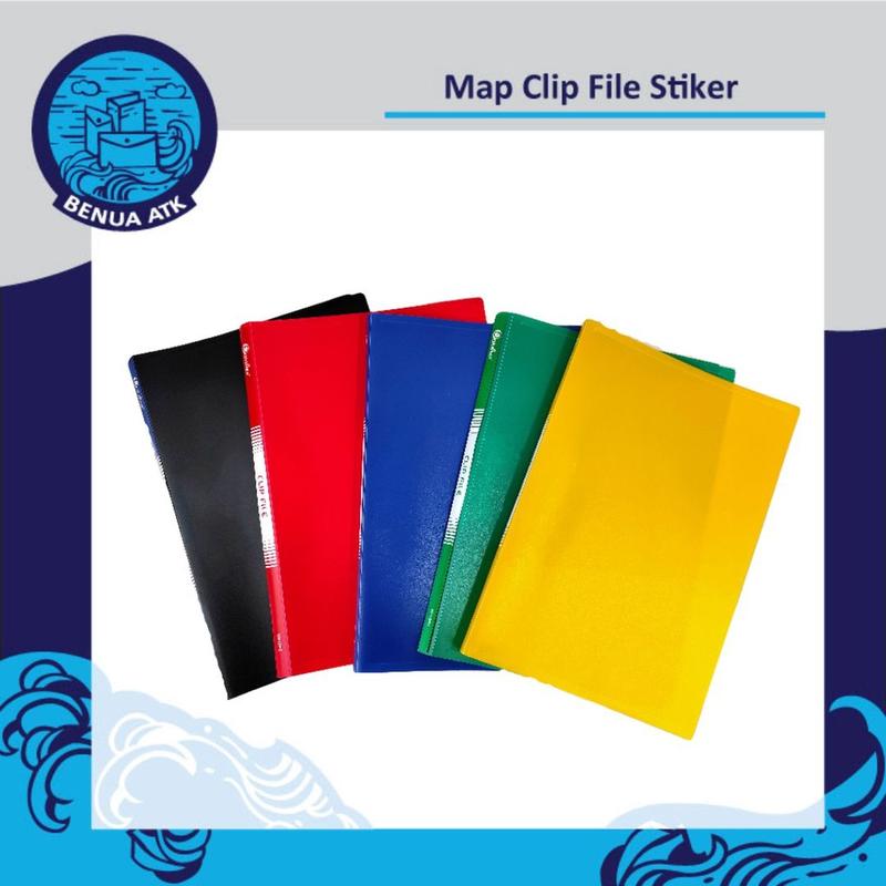 Map Plastik Clip File Jepit Stiker Folio Dataflex - Shop | Tokopedia