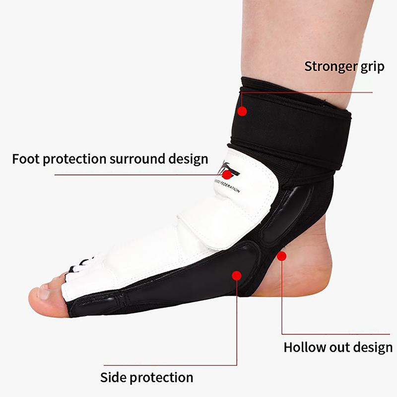 [PAL]Taekwondo Leather Foot Gloves Sparring Karate Protector - TikTok ...