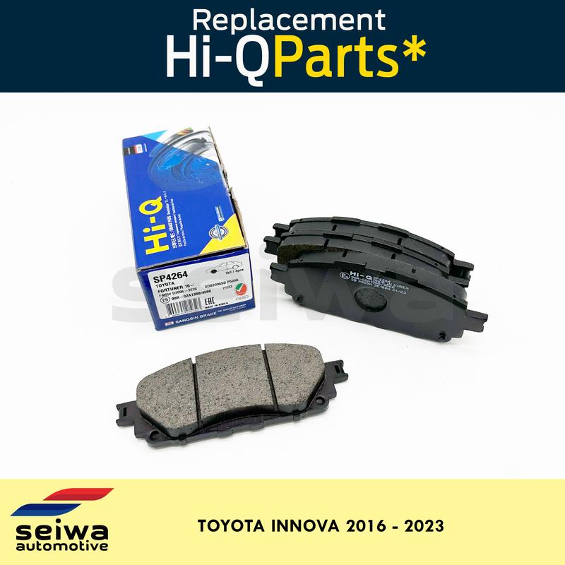 [2016 - 2023] Toyota Innova Brake Pads Front - Hi-Q Auto Parts - TikTok ...