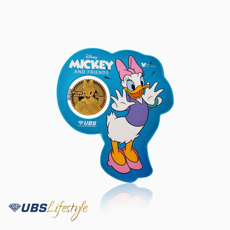 Angpao Emas Disney Daisy Duck 0.1 Gr - Shop | Tokopedia
