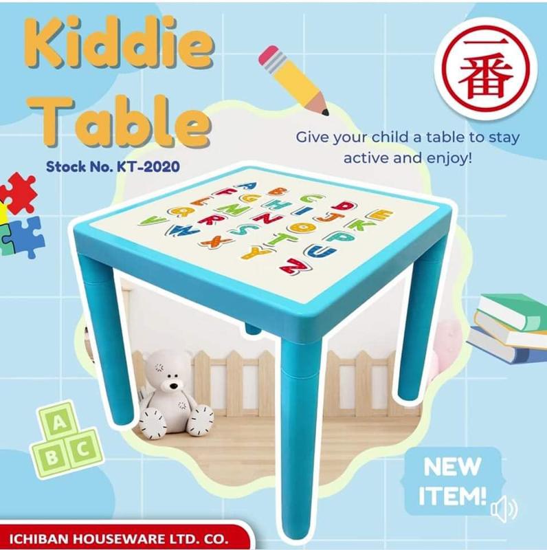 KT-2020 Kiddie Table / Mesa Pambata Lamesa w/Alphabet Design - TikTok ...