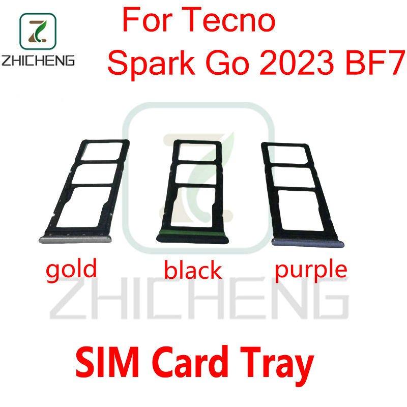 For Tecno Spark Go 2023 BF7 Dual SIM Card Tray Holder SIM Slot - TikTok ...