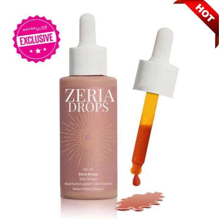 ZERIA DROPS sunless tanning drinkable drops for Face&Body -Melanin - TikTok Shop