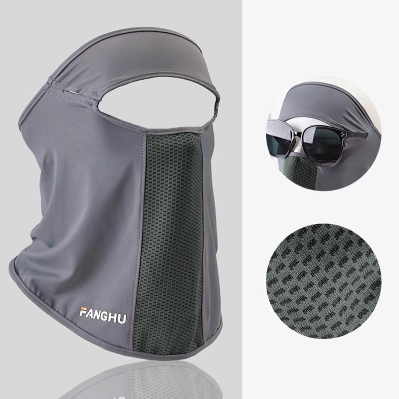 Nylon Cycling Sun Protection Mask, UPF50+, Protects Forehead - TikTok ...