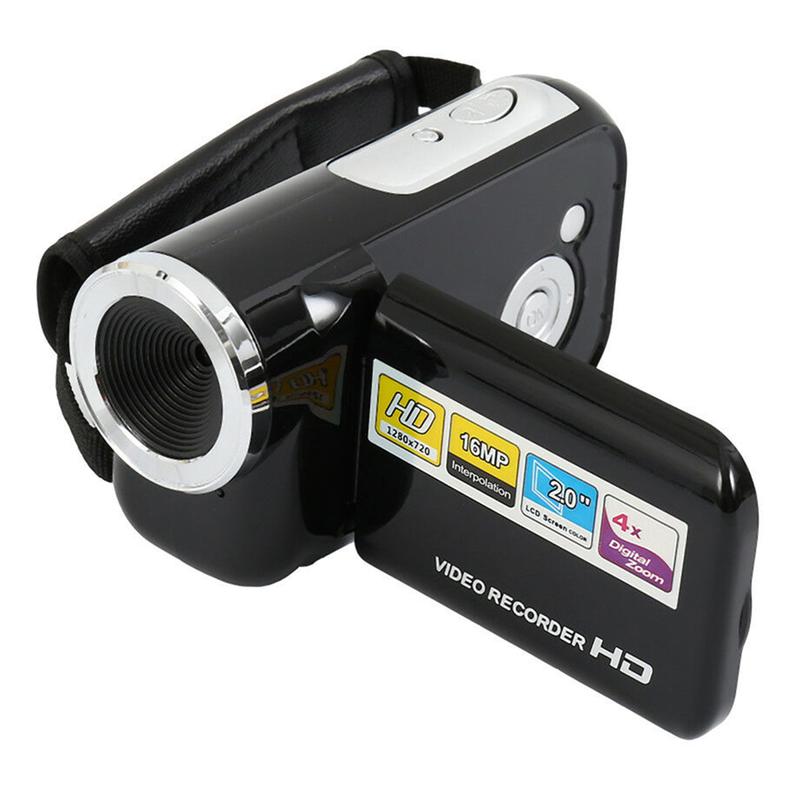 2.0 Portable Digital Video Camera 16MP 4X Digital Zoom Camcorder Mini ...